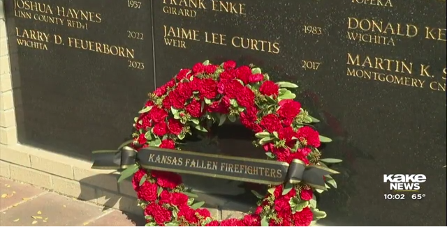 Fallen Kansas firefighters honored in ceremony at the Kansas ...
