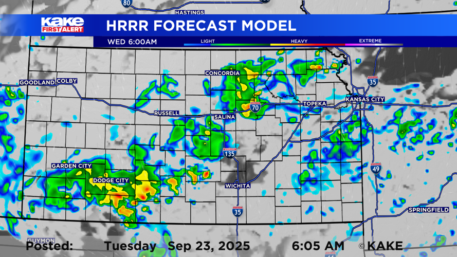 Rain continues Tuesday into Wednesday | Trusted News Source for Wichita ...