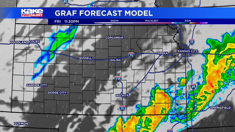 Early afternoon storms could produce large hail, high wind gusts and ...