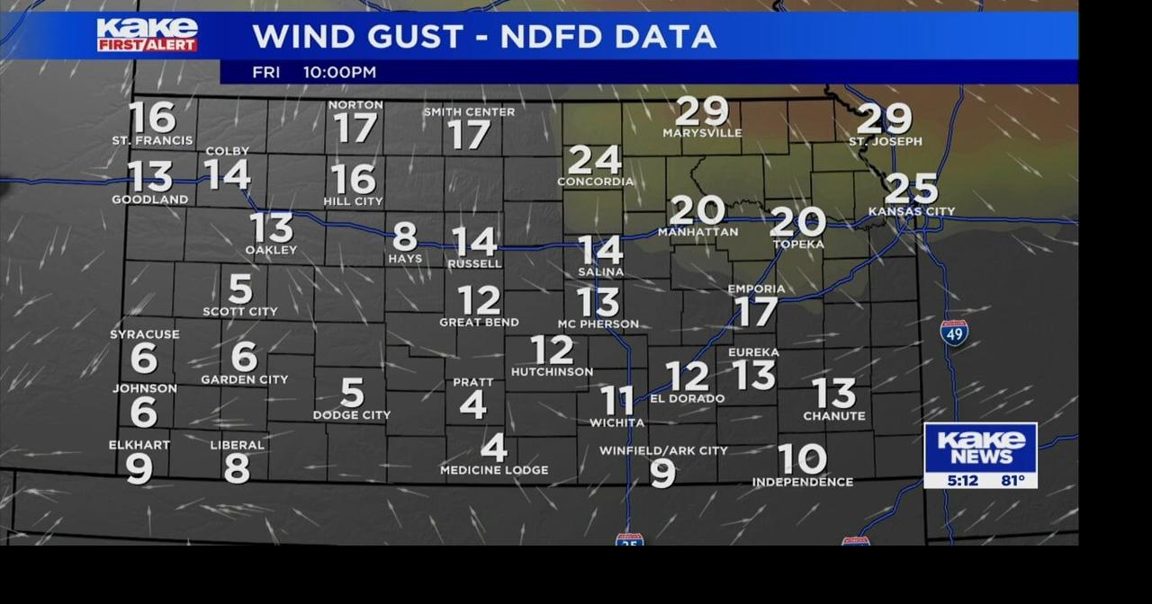 Friday 5pm- Severe Weather Forecast | Video | kake.com