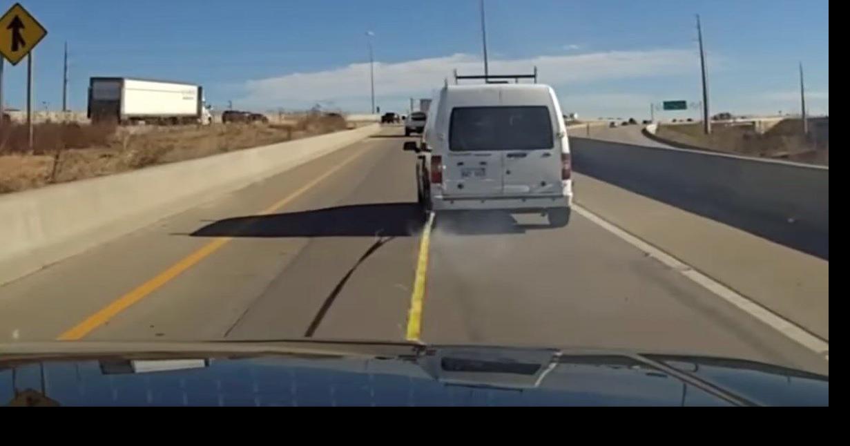 VIDEO: Kansas police use grappler to stop stolen car | Local Crime ...