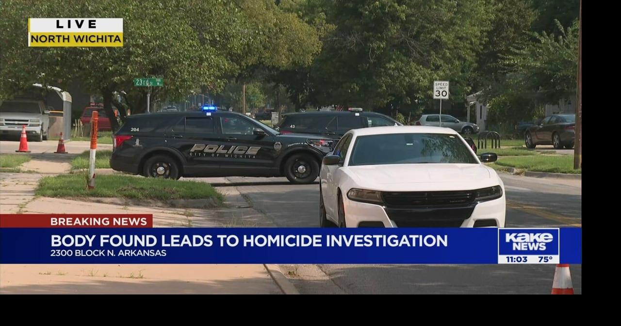 Police investigating homicide in north Wichita | Video | kake.com