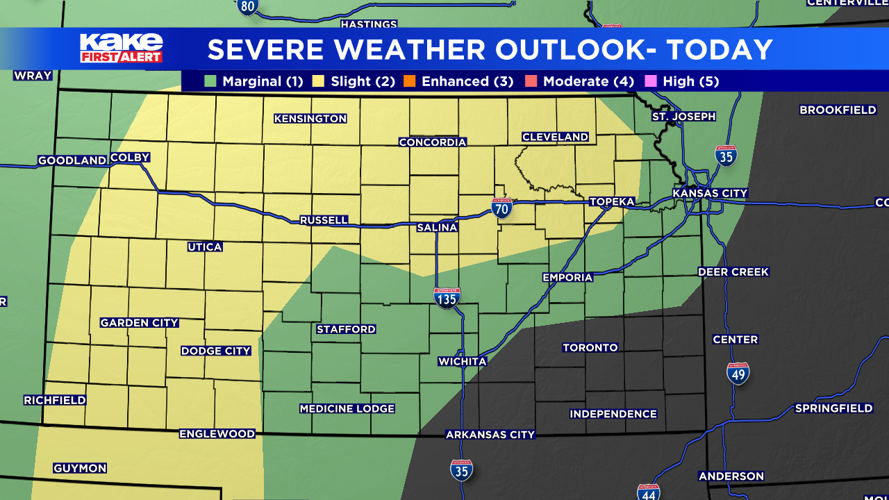 More severe storms possible Wednesday | Weather Headlines | kake.com