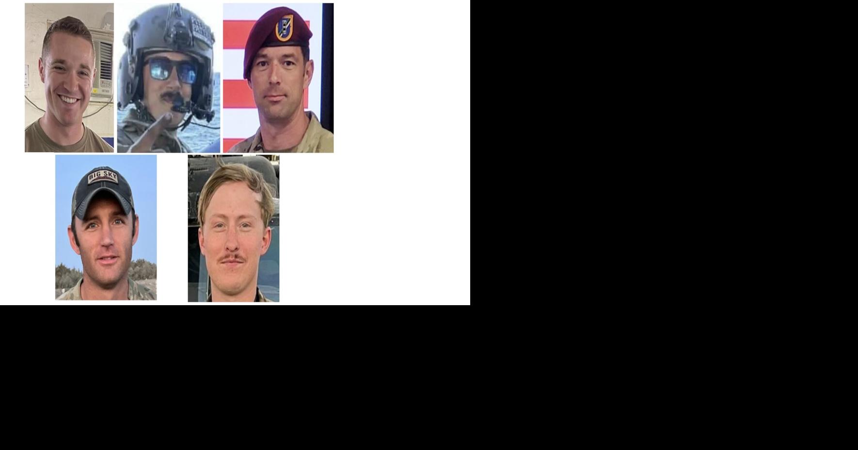 5 US special operations troops killed in Veterans Day weekend crash after training 'mishap ...