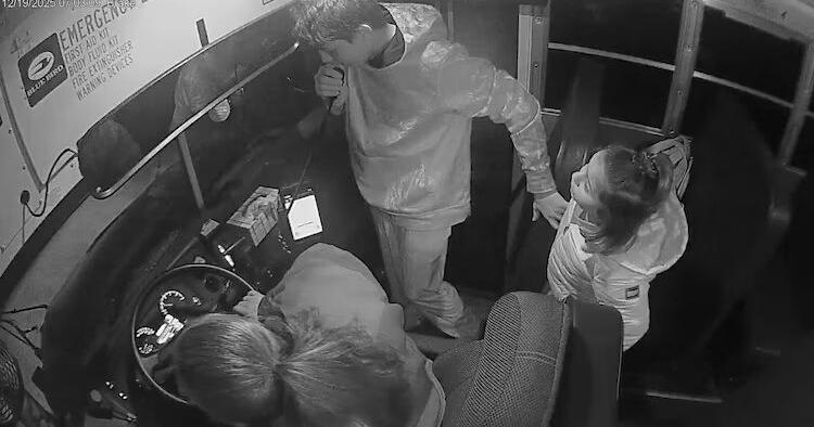 Brother and sister credited for helping save bus driver in medical ...