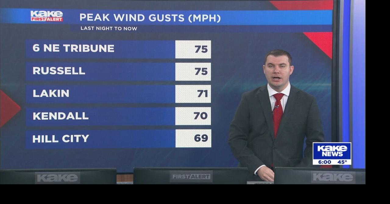 Crews battle multiple wildfires across Kansas - 6 p.m. | Video | kake.com