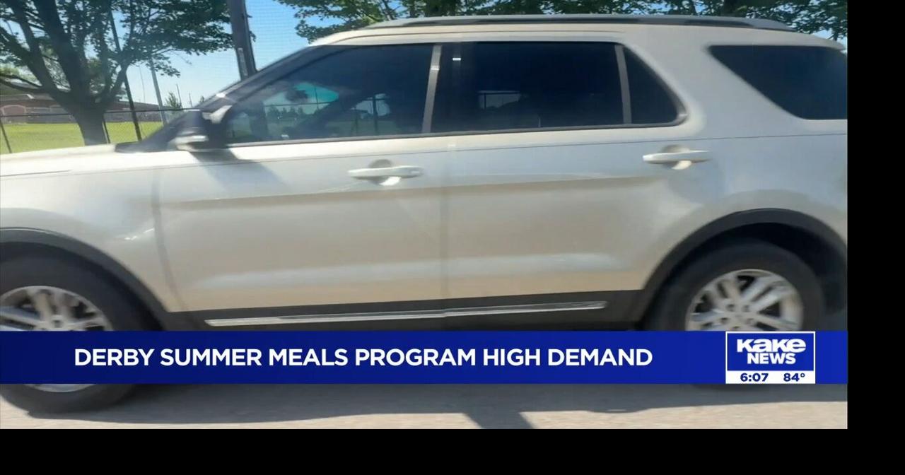Hundreds of cars line up for Derby summer meal program distribution ...