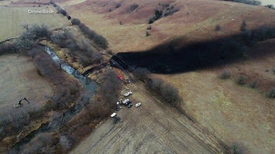 Keystone pipeline given OK to restart site of spill | Stories | kake.com