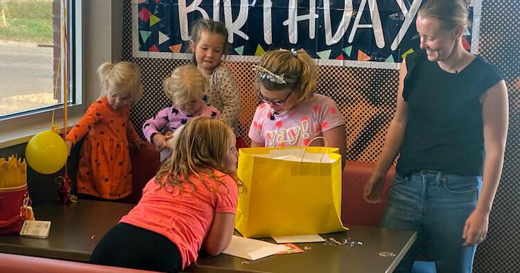 Girl who was born at McDonald's returns to celebrate 10th birthday ...