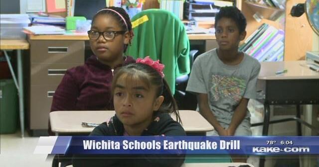 Wichita public schools conduct earthquake safety drill | | kake.com
