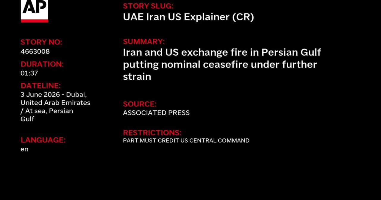Iran strikes Kuwait's main airport and kills 1 as ceasefire is tested ...