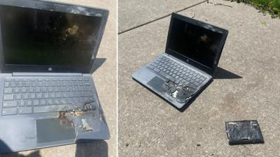 computer on fire trend