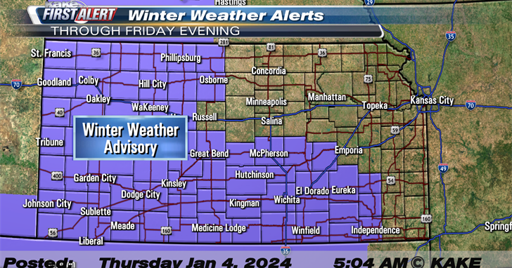 First snow of 2024 arrives in KAKEland | Weather | kake.com