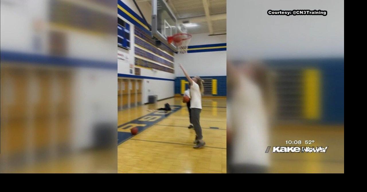 'It's like crazy': Ava Jones back on the basketball court after crash ...