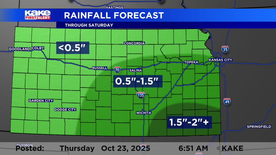 Soggy weather rolls back into KAKEland | Trusted News Source for ...