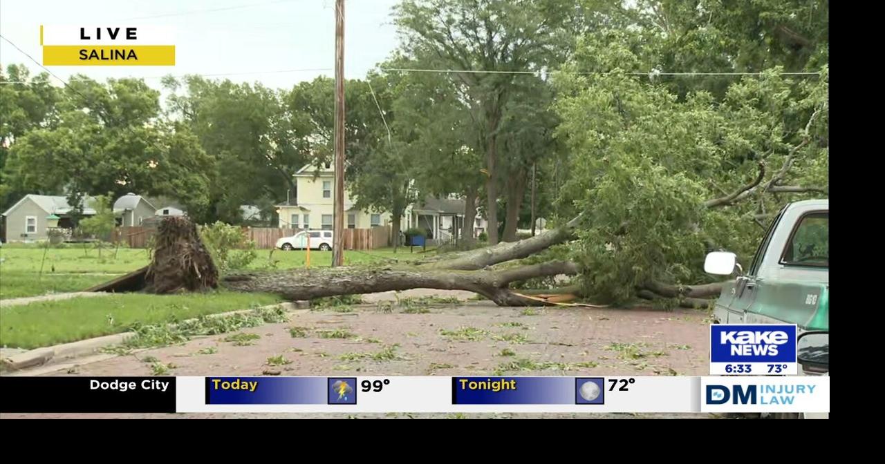 Severe storm causes extensive damage in Salina | Trusted News Source ...