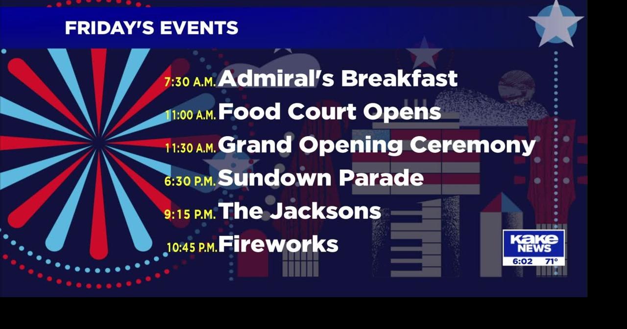 Riverfest: Friday's events | Video | kake.com