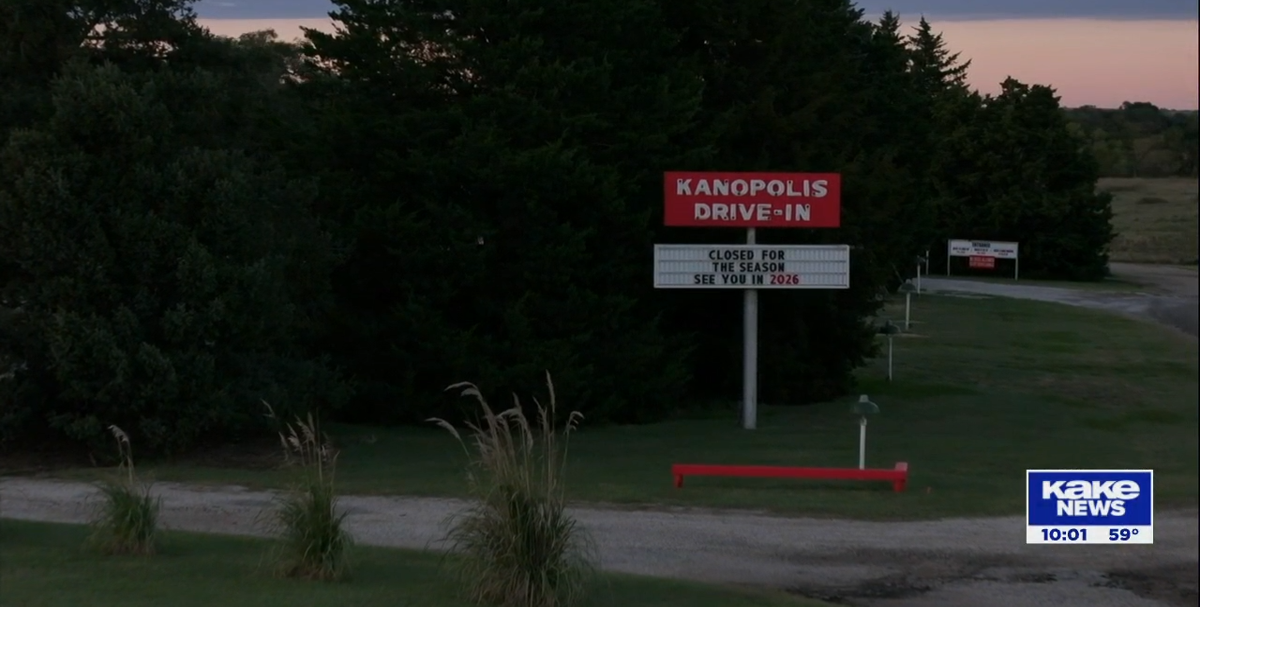 Kanopolis Drive-In closes for season after projector failure | Trusted ...
