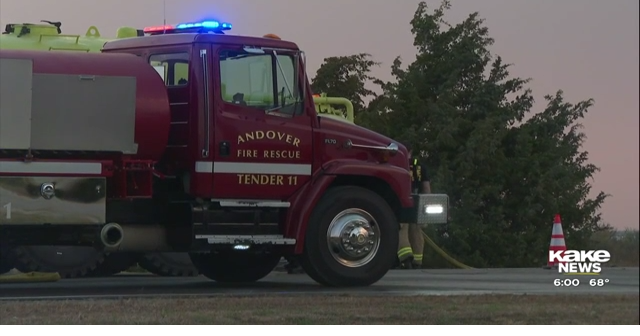 Northeast Wichita fire produced flames up to 40 feet high, spanned 350 ...