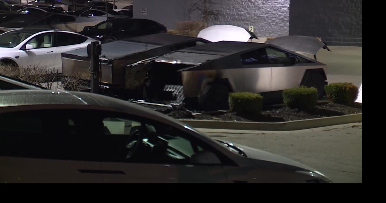 Kansas City police investigating possible arson at Tesla dealership ...
