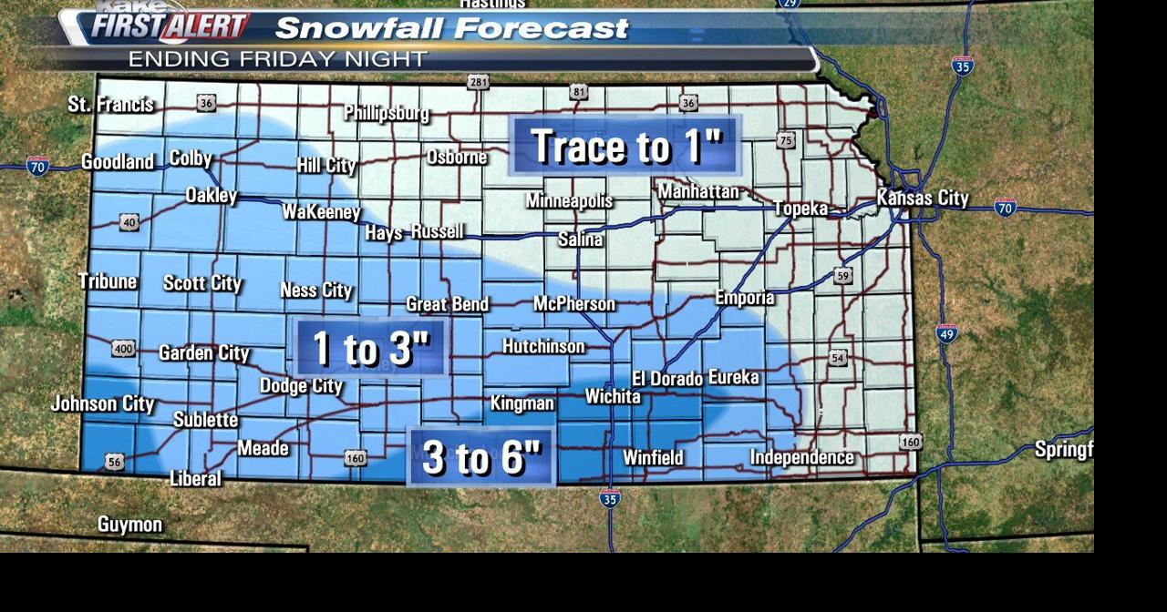 First snow of 2024 arrives in KAKEland | Weather | kake.com