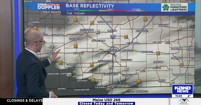 KAKE Team Coverage of the winter storm | Video | kake.com