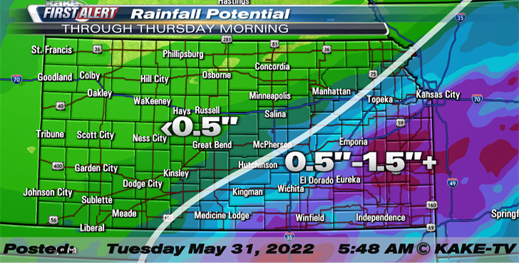 Tuesday brings another chance of severe storms | Stories | kake.com