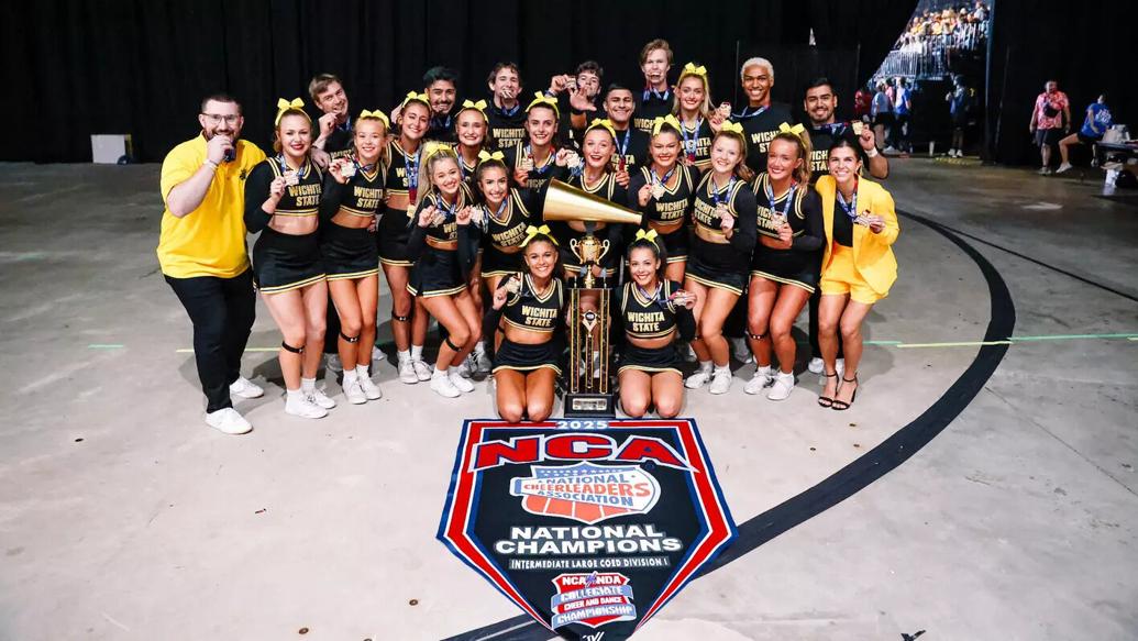Shockers cheer team wins national championship at NCA/NDA Nationals ...