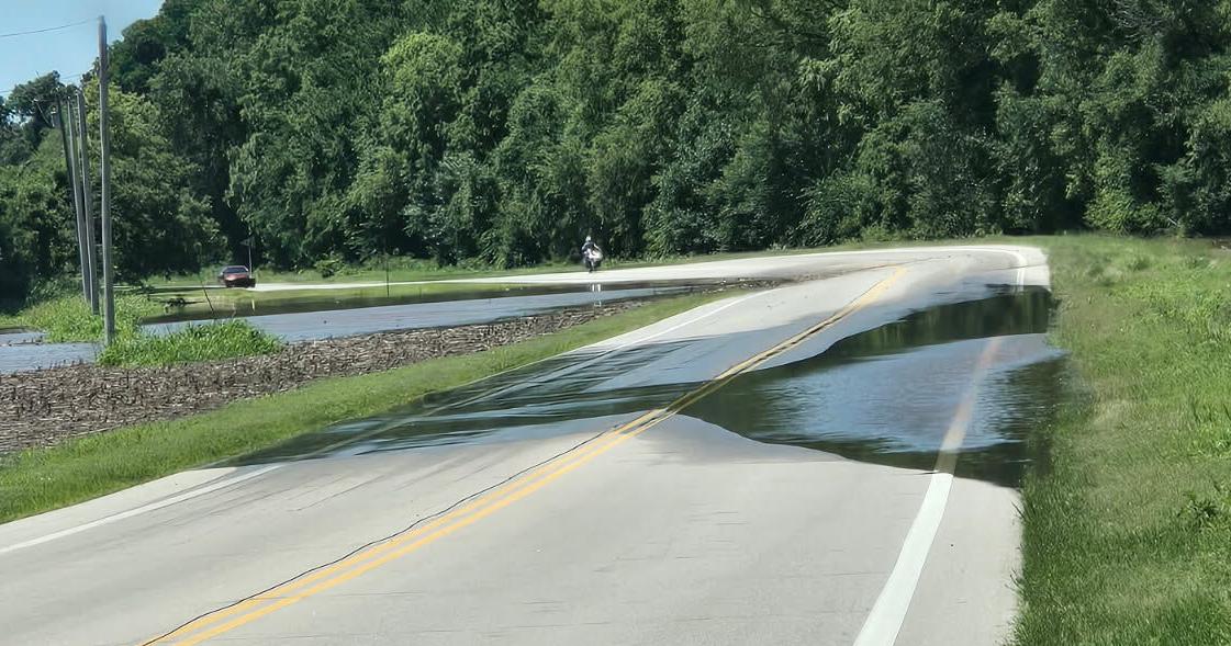 KDOT closes portion of US 81 in Sumner County due to river overflowing ...