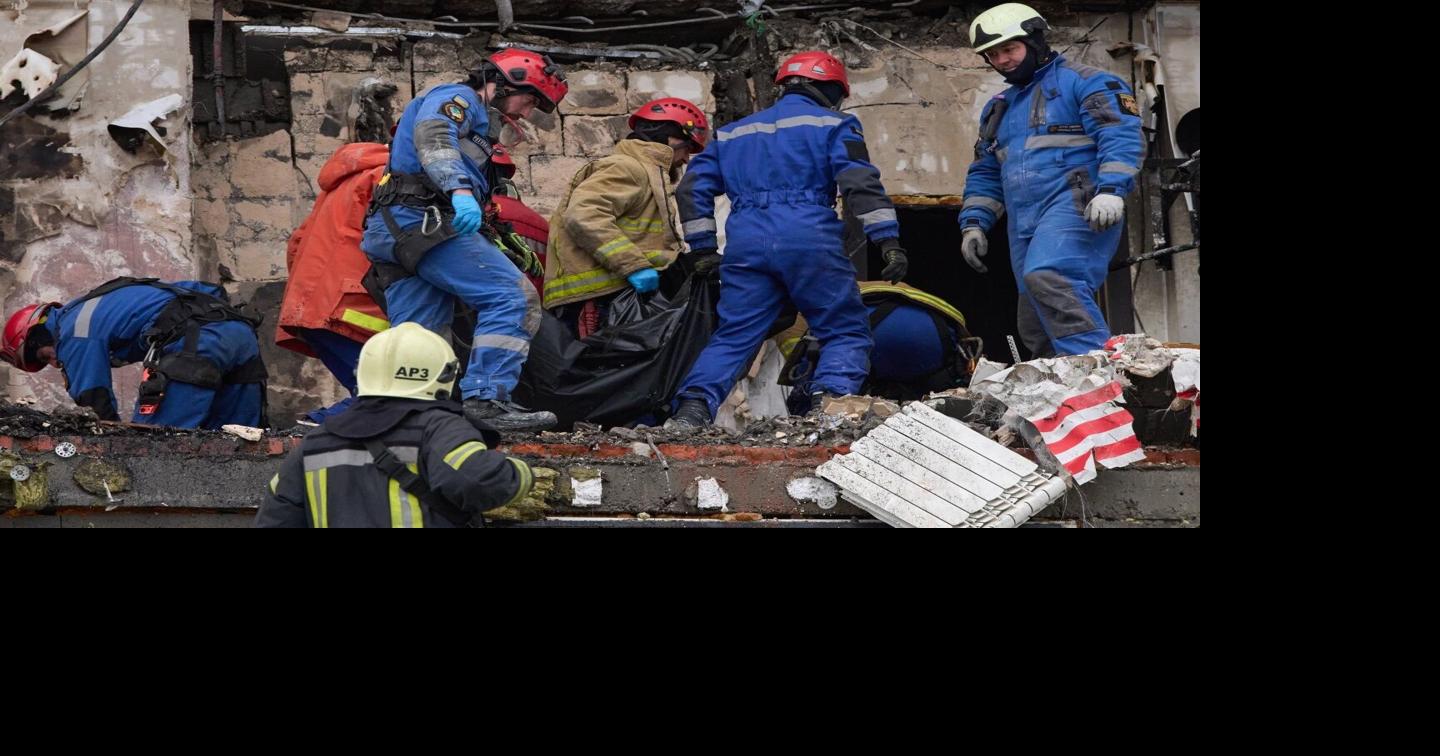 Russia strikes Ukraine's capital and kills at least 1 person a day ...