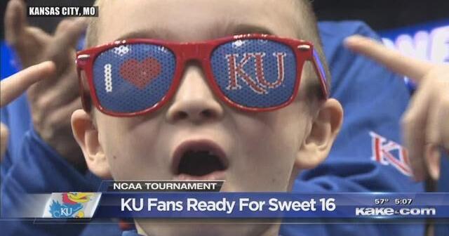 Jayhawks meet media, fans at Sweet 16 | | kake.com