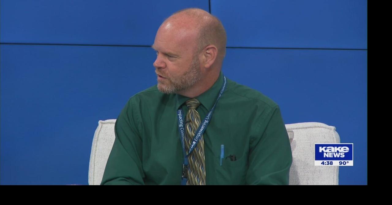 Eric Litwiller with Mental Health America of South Central Kansas ...