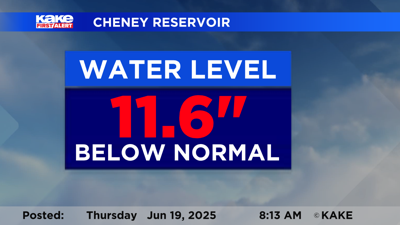 Cheney Reservoir is less than 1 foot below normal | Trusted News Source ...