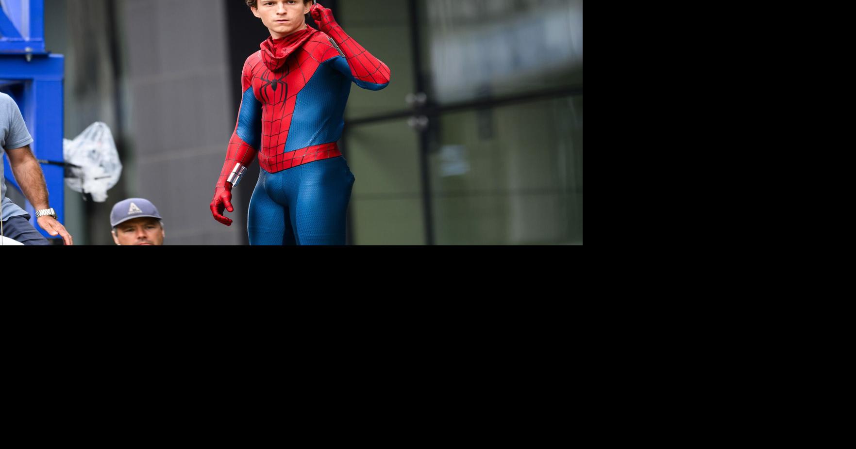 Tom Holland takes a break from filming latest ‘Spider-Man’ movie after ...