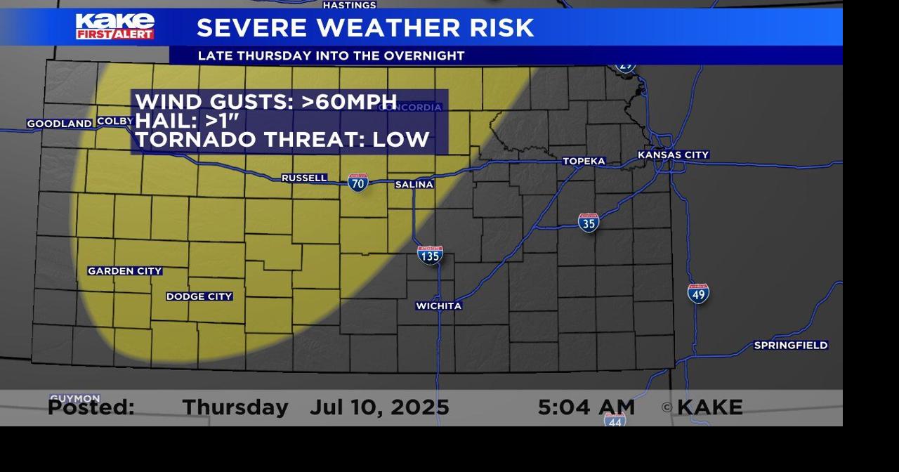 Storms on Thursday could turn severe | Trusted News Source for Wichita ...