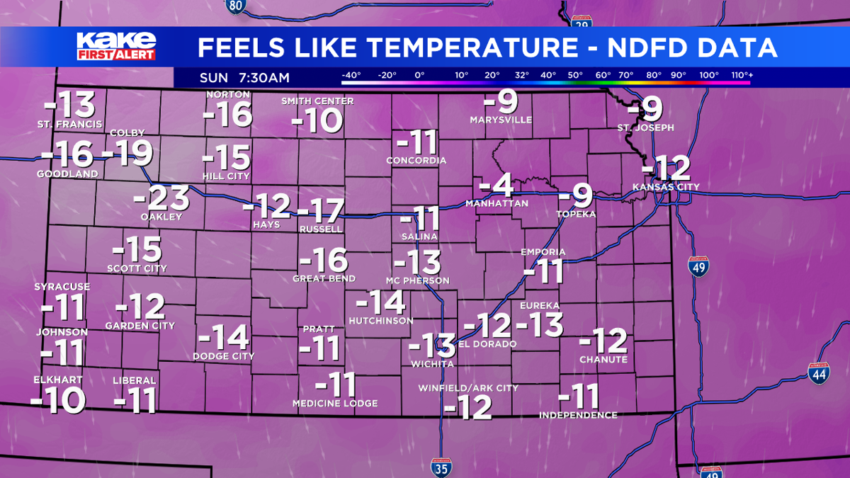 Snow continues into Saturday night across parts of KAKEland | Weather ...