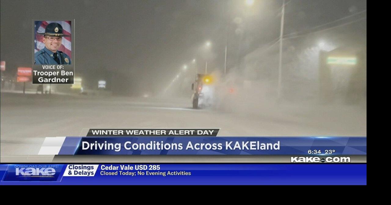 Winter weather closes most highways in south-central Kansas | Stories ...