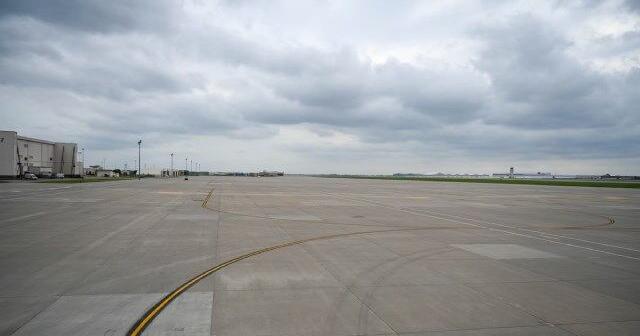 McConnell AFB empties flight line ahead of severe weather | | kake.com