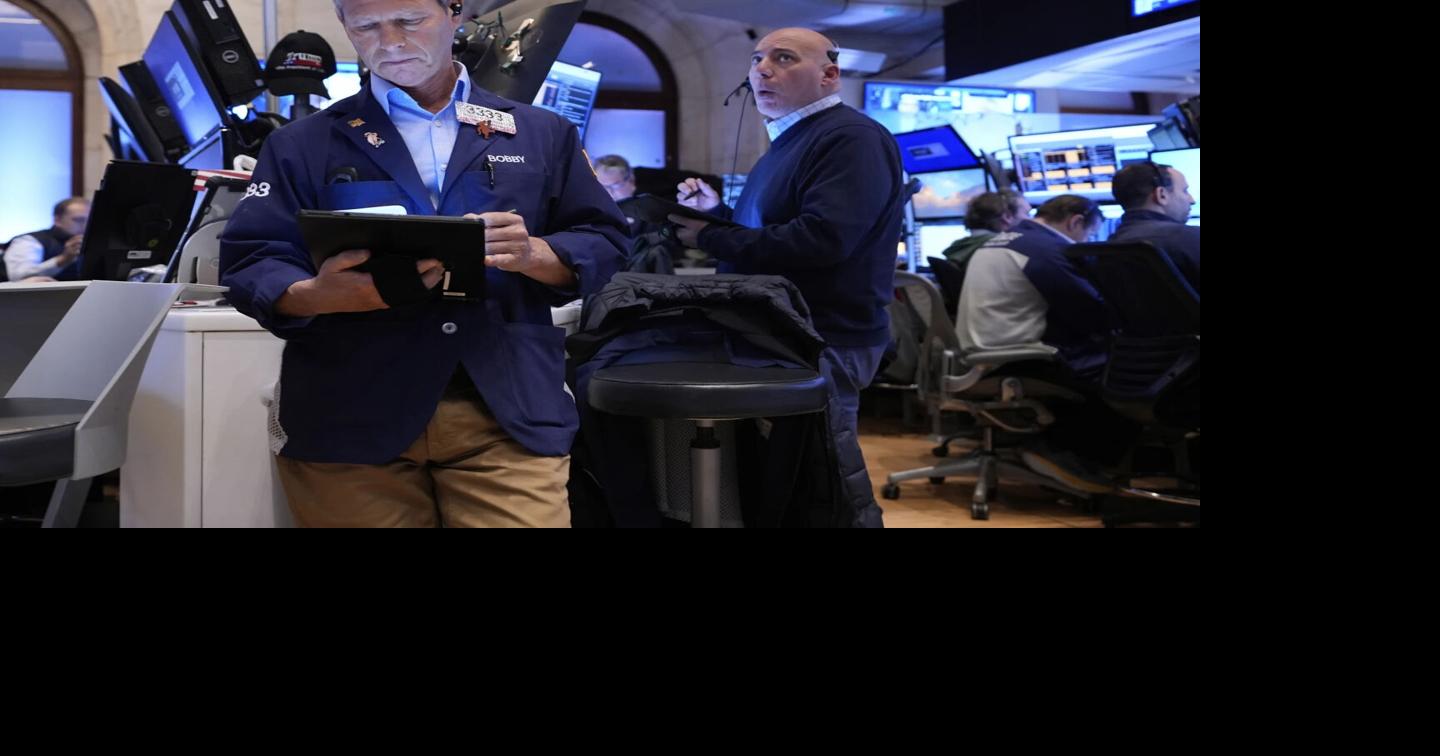 Dow closes 349 points lower after roller coaster trading amid tariff ...
