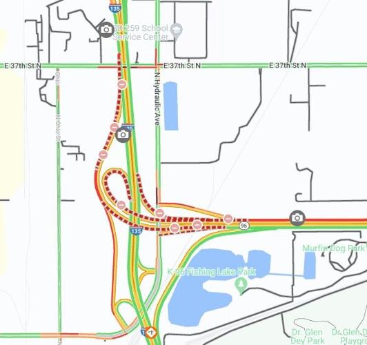Several busy Wichita highway ramps will close every night until early December | Trusted News ...