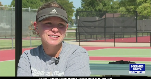 Sterling's Chelsie Brown serving up perfection on the court once again ...