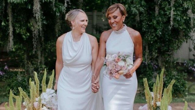 'Good Morning America' co-anchor Robin Roberts marries longtime love ...