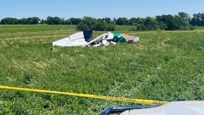 Six skydivers and a pilot parachute to safety before small plane ...