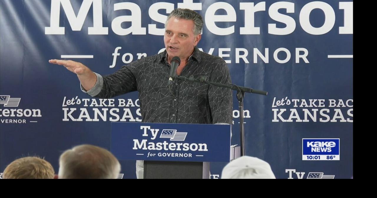Kansas Senate President Ty Masterson announces run for governor ...