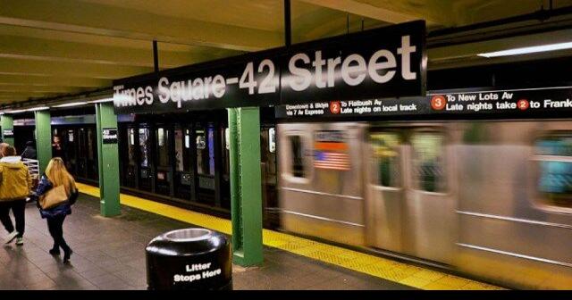127-year-old water main gives way under NYC's Times Square, flooding ...