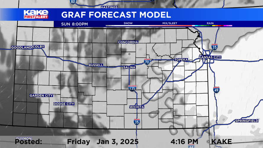 Major winter storm hits Kansas, blizzard warnings in effect | Trusted ...