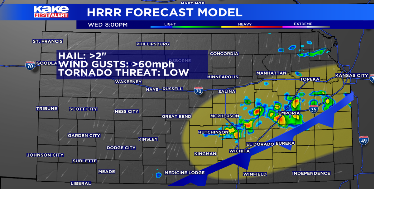 Severe storms possible on Wednesday | Trusted News Source for Wichita ...