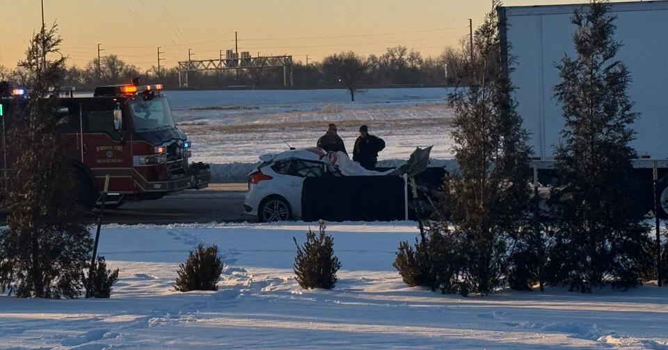 Police: Man dies after rear-ending semitrailer in north Wichita ...
