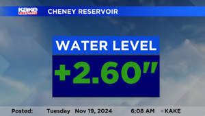 KAKE Water Watch: Cheney Reservoir Update | Trusted News Source for ...