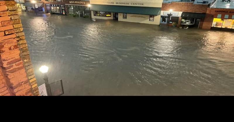 Early-morning storms bring heavy rain, flooding to parts of Kansas ...